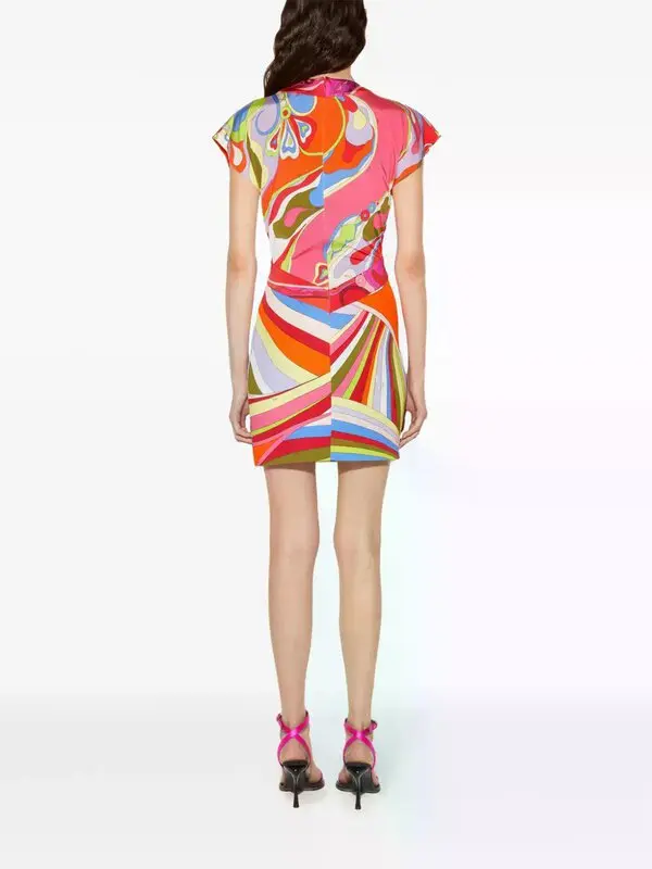 Emilio Pucci Iride-print Dress