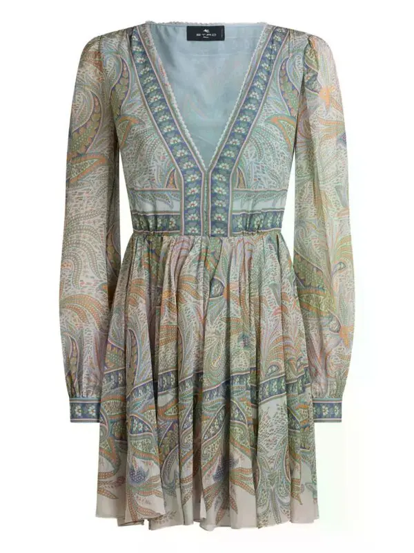 Etro Printed Mini Dress