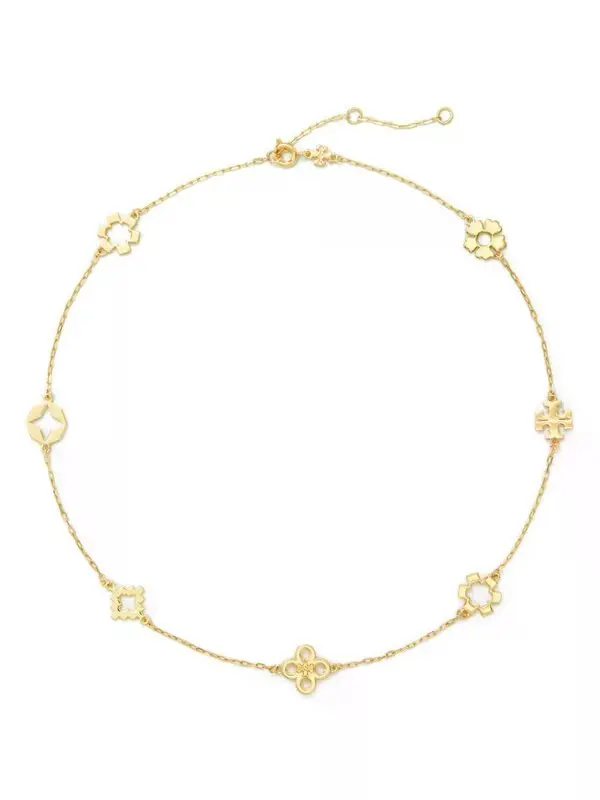 Tory Burch Forget Me Not Necklace - Gold