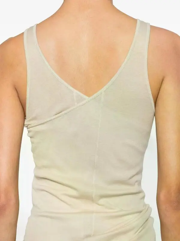 Rick Owens Double Ziggy Banana Jersey Tank Top