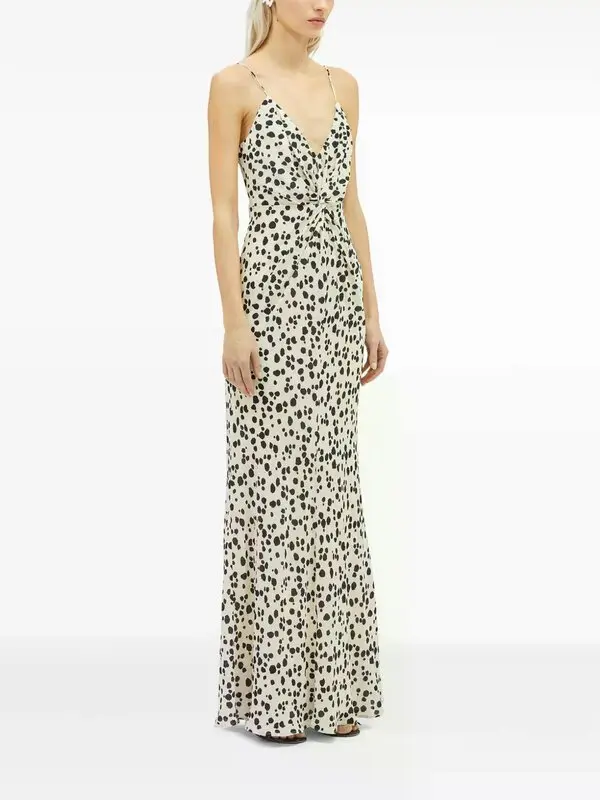 MSGM Spot-print Maxi Dress