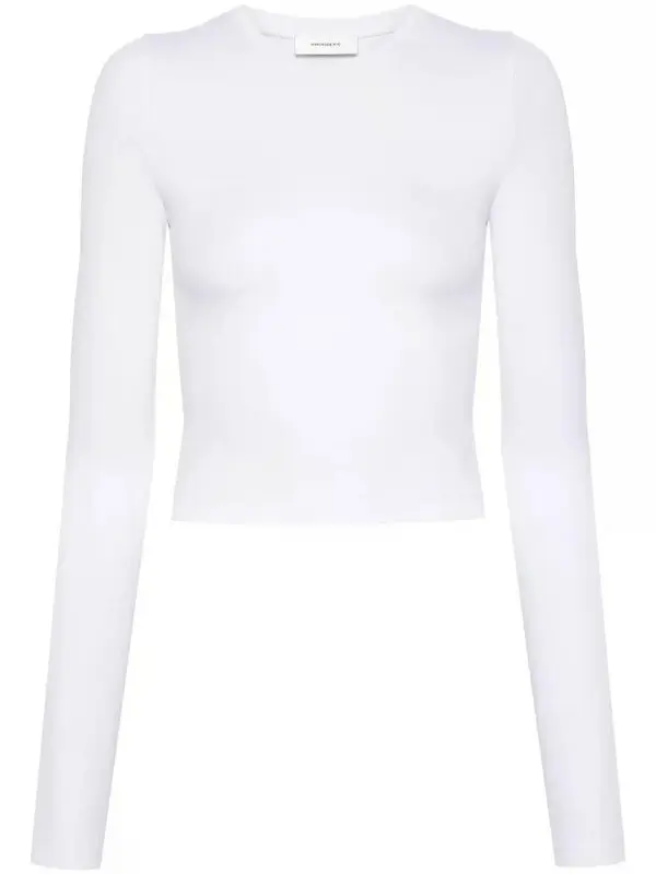 Wardrobe.NYC Crew Neck Stretch-jersey T-shirt