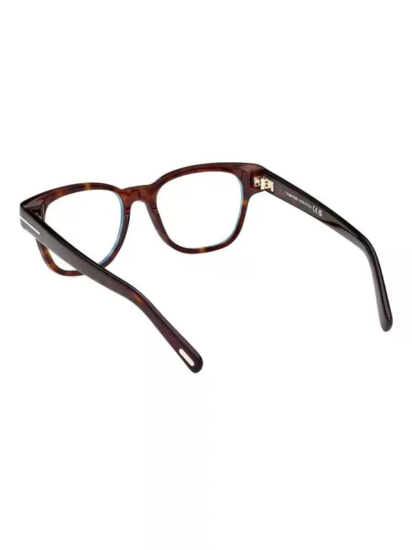 TOM FORD Square-frame Glasses - Brown