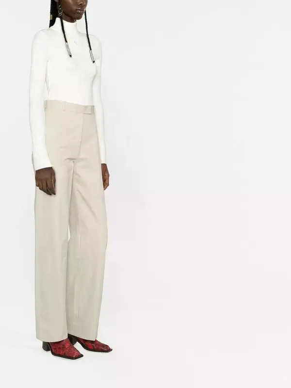 COURREGES Reedition Ribbed Sweater
