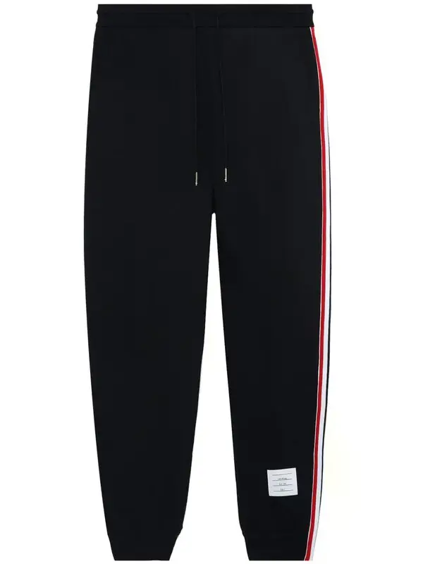 Thom Browne Rwb Stripe Loopback Track Pants