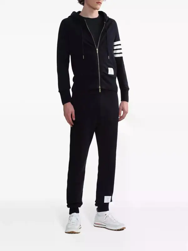 Thom Browne Rwb Stripe Loopback Track Pants