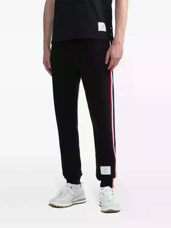 Thom Browne Rwb Stripe Loopback Track Pants