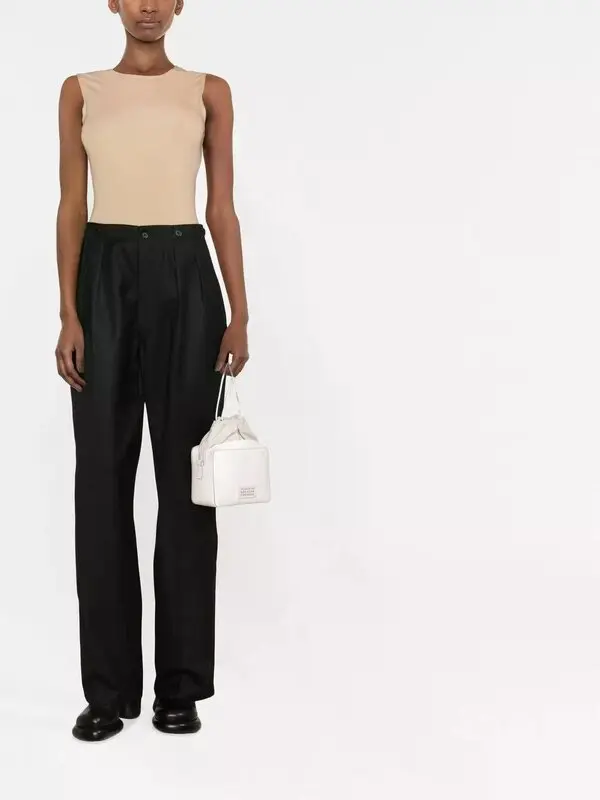 MAISON MARGIELA Sleeveless Bodysuit - Neutrals