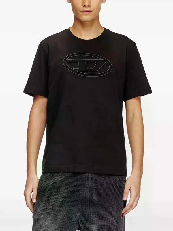 DIESEL® T-adjust-bigoval T-shirt - Black