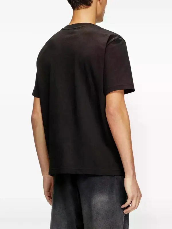 DIESEL® T-adjust-bigoval T-shirt - Black