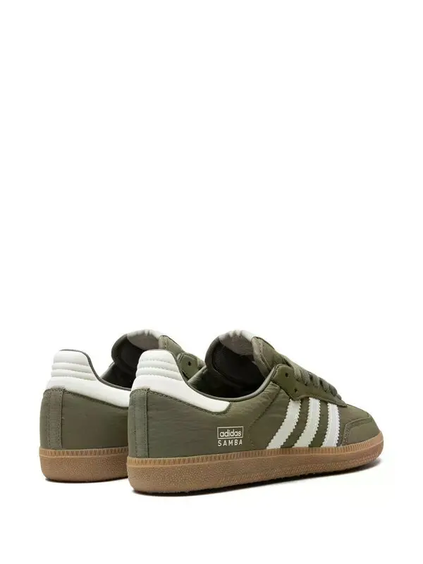 Adidas Samba Reflective Pack Focused Olive Sneakers