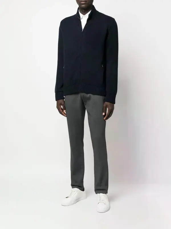 Boglioli Zip-up Cashmere Jumper