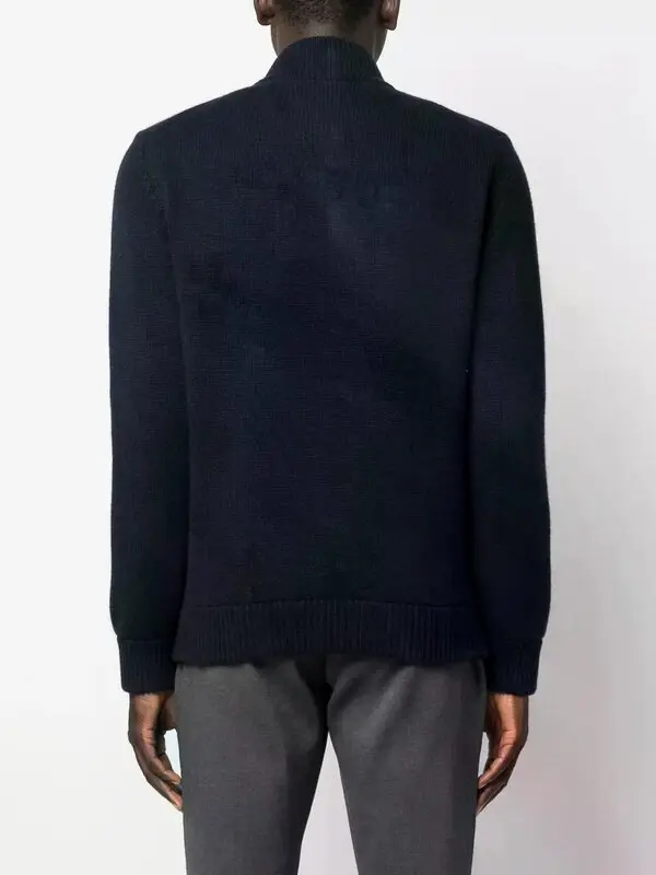 Boglioli Zip-up Cashmere Jumper