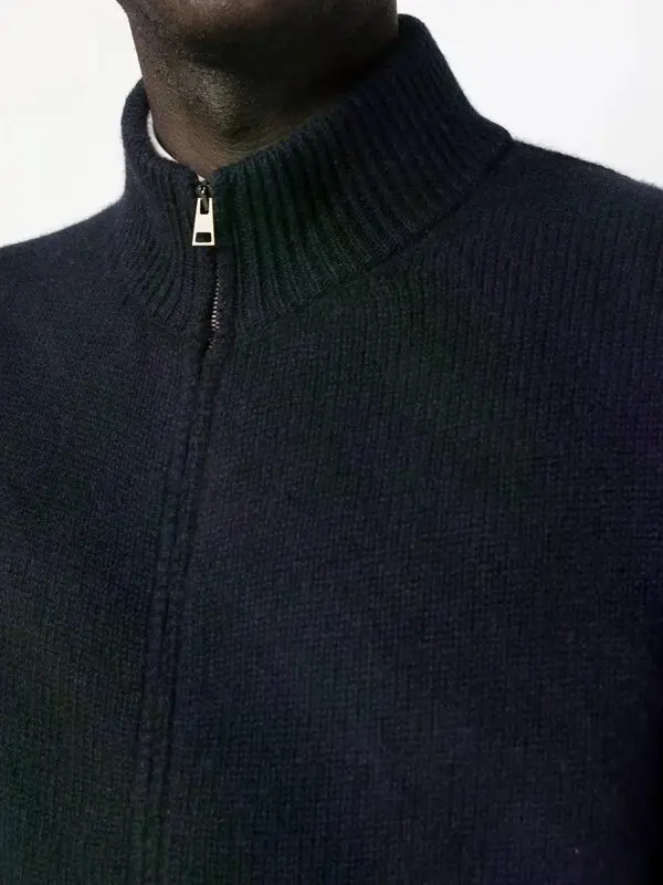 Boglioli Zip-up Cashmere Jumper