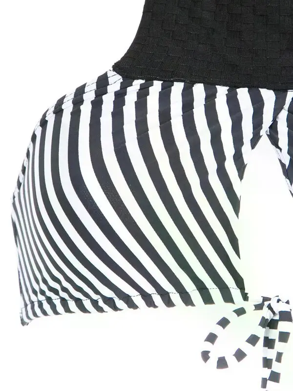 AMIR SLAMA Striped Bikini Set