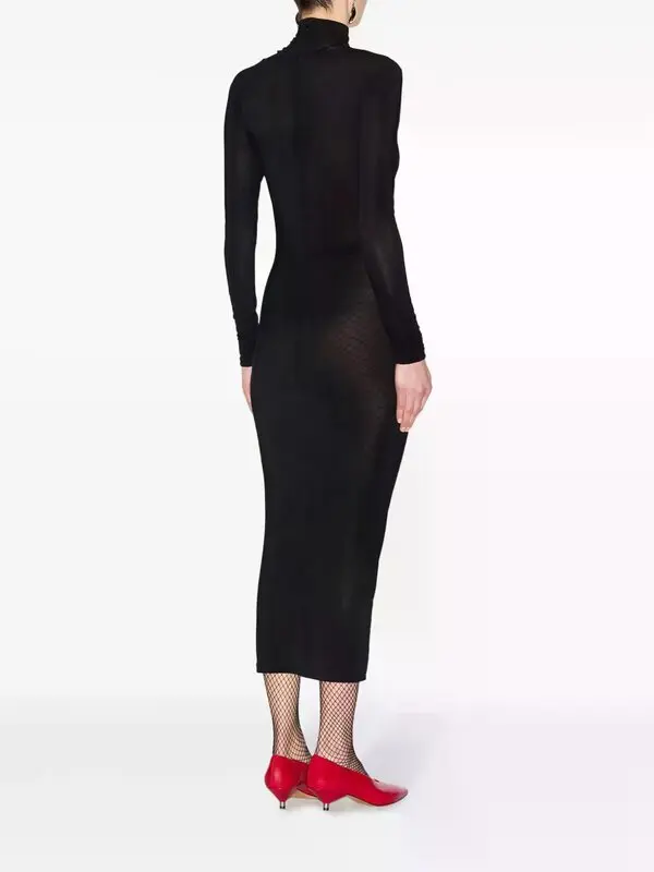 Isabel Marant Étoile Vanessa Roll-neck Midi Dress