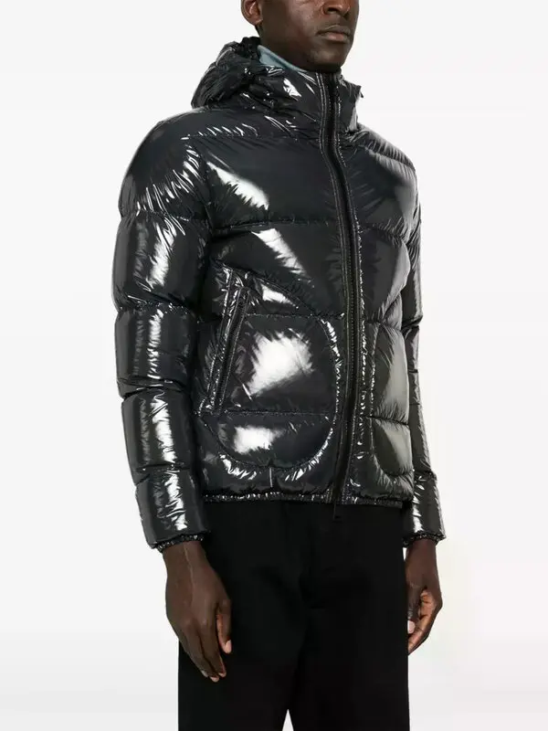 Herno Hooded Padded Jacket - Grey