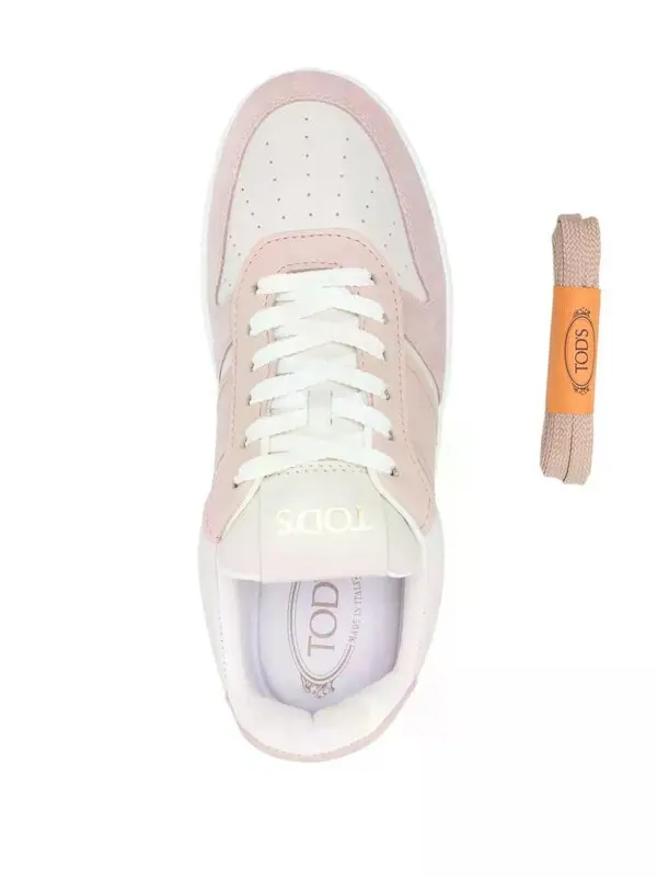 TOD'S Logo-print Leather Sneakers