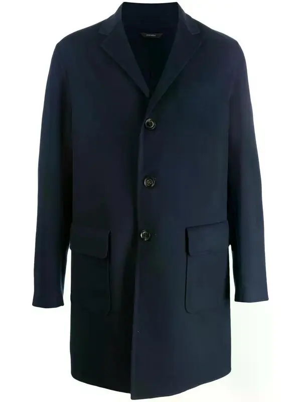 Colombo Notched-collar Single-breasted Coat