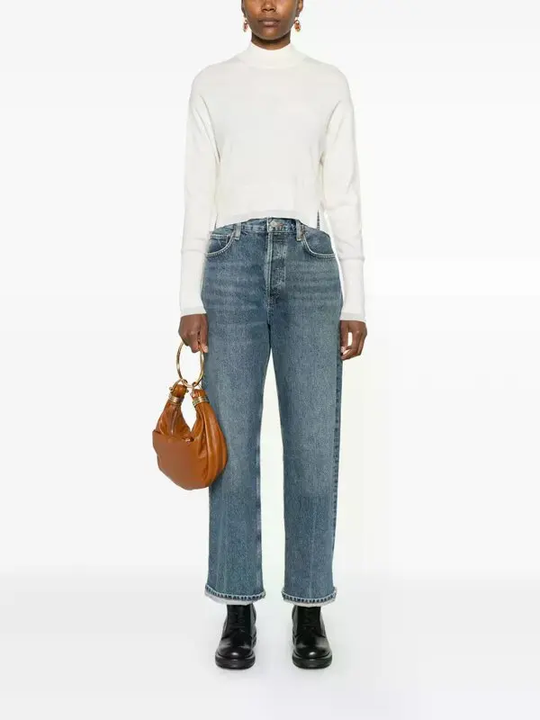 AGOLDE Fran Straight Leg Jeans