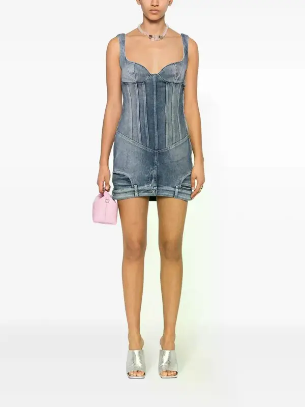 Off-White Upside Down Denim Dress
