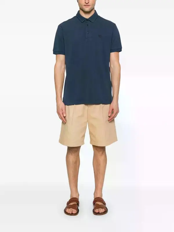 Etro Button Placket Polo Shirt