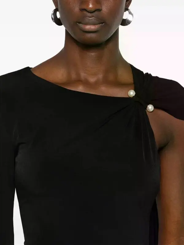 NISSA Pearl-detail Bodysuit