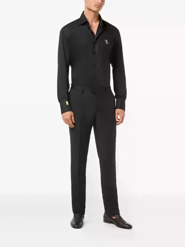 BILLIONAIRE Pressed-crease Trousers