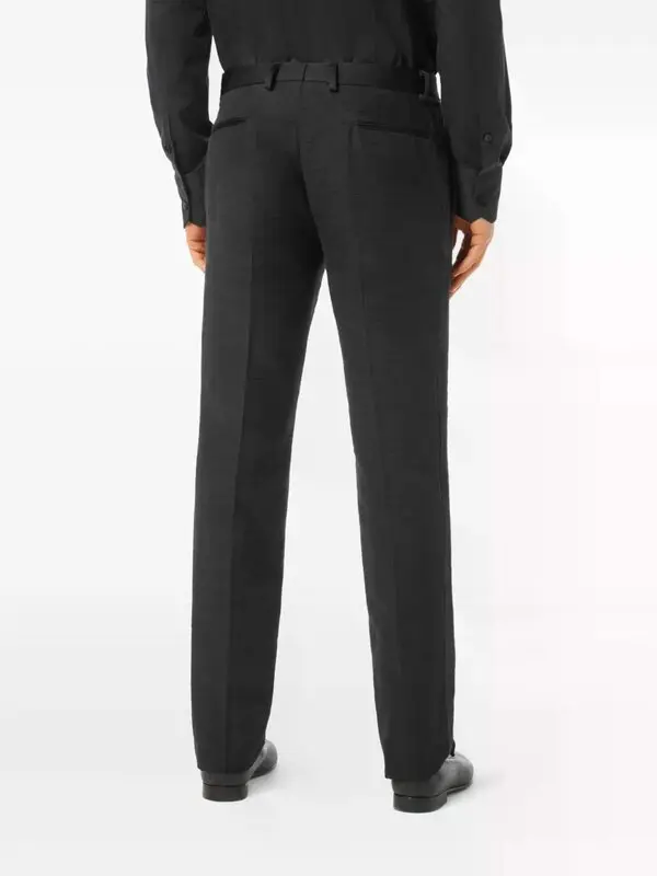 BILLIONAIRE Pressed-crease Trousers