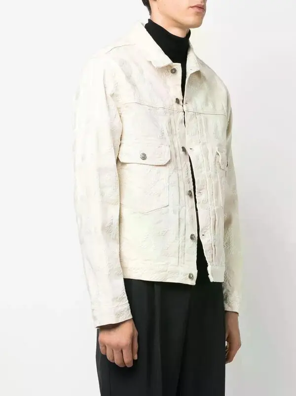 424 Logo-embroidered Denim Jacket