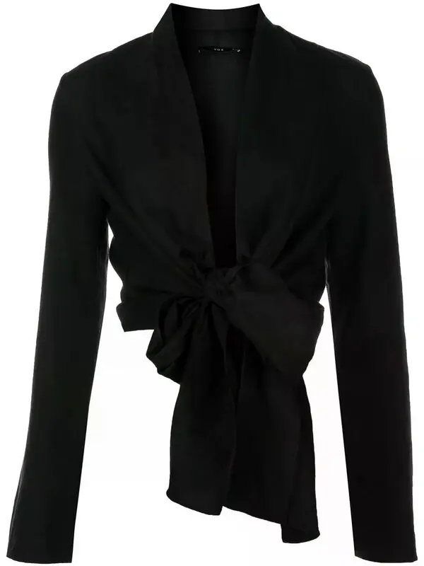 Voz V-neck Wrap Blouse