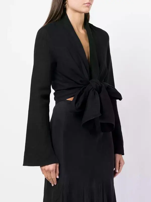 Voz V-neck Wrap Blouse