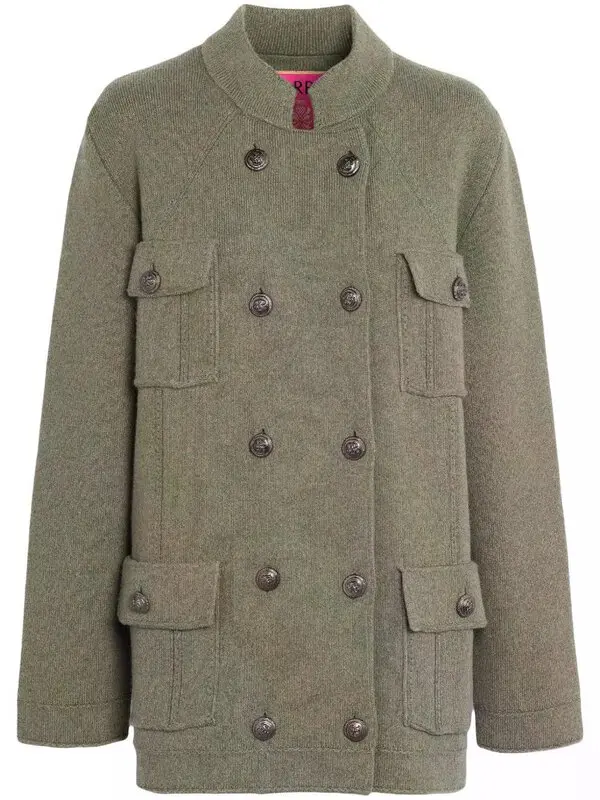 BARRIE Double-breasted Military Coat