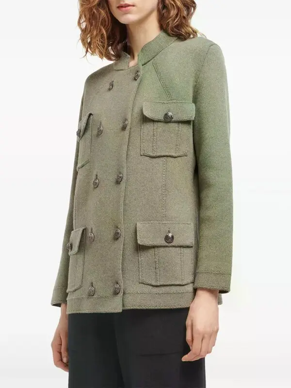 BARRIE Double-breasted Military Coat