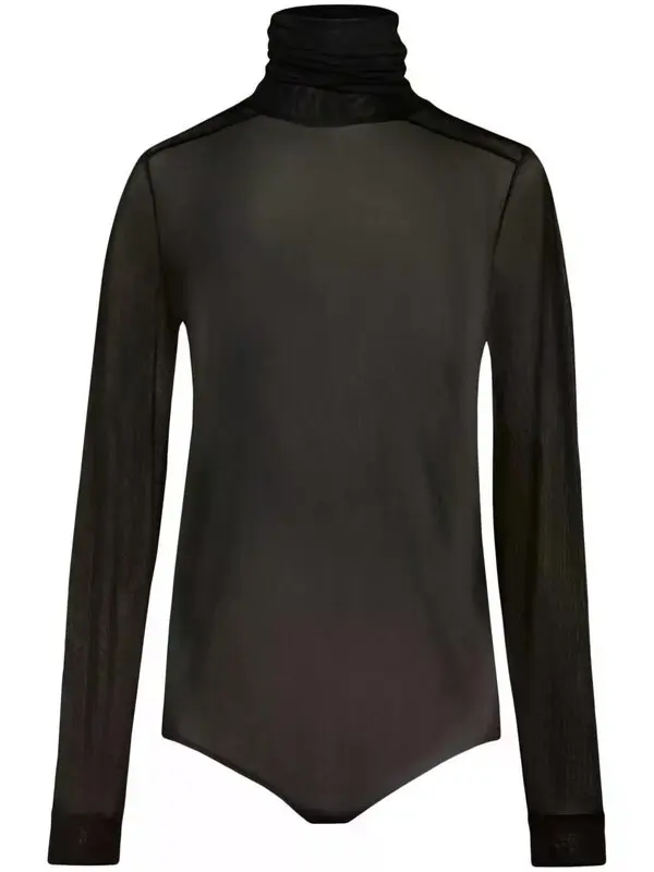 MAISON MARGIELA Four-stitch Sheer Bodysuit