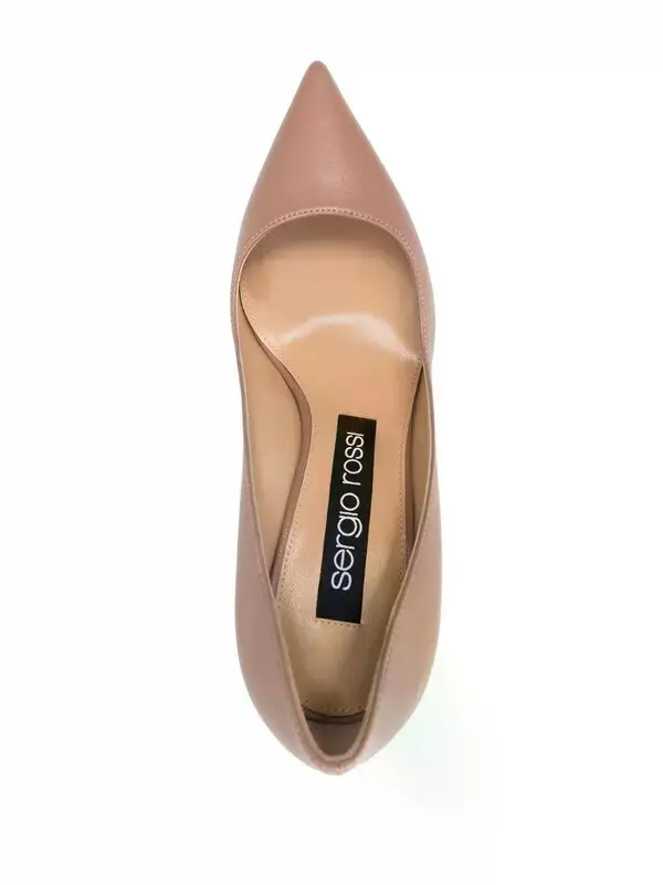 SERGIO ROSSI Pointed-toe Pumps - Neutrals