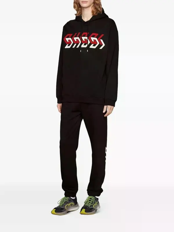 Gucci Mirrored-print Hoodie
