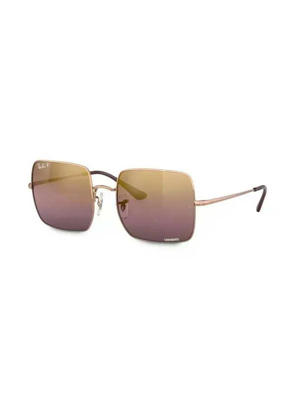 Ray-ban Square Chromance Sunglasses - Pink