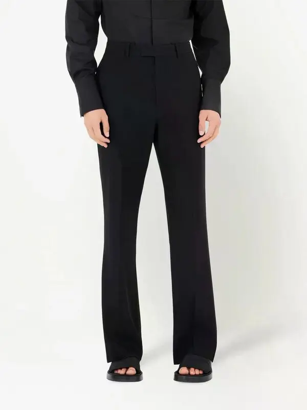 FERRAGAMO Satin-insert Tailored Trousers