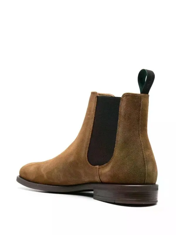 Paul Smith Cedric Almond-toe Chelsea Boots - Brown