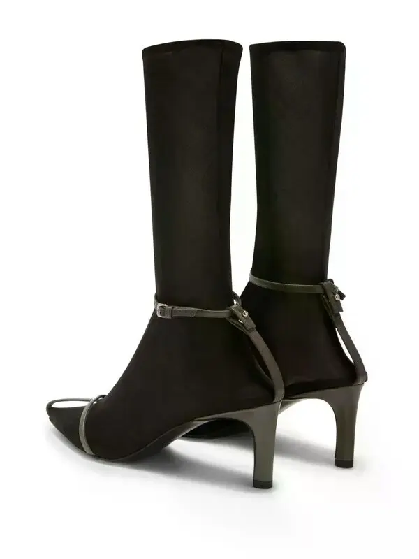 JIL SANDER Pointed Ankle Boots