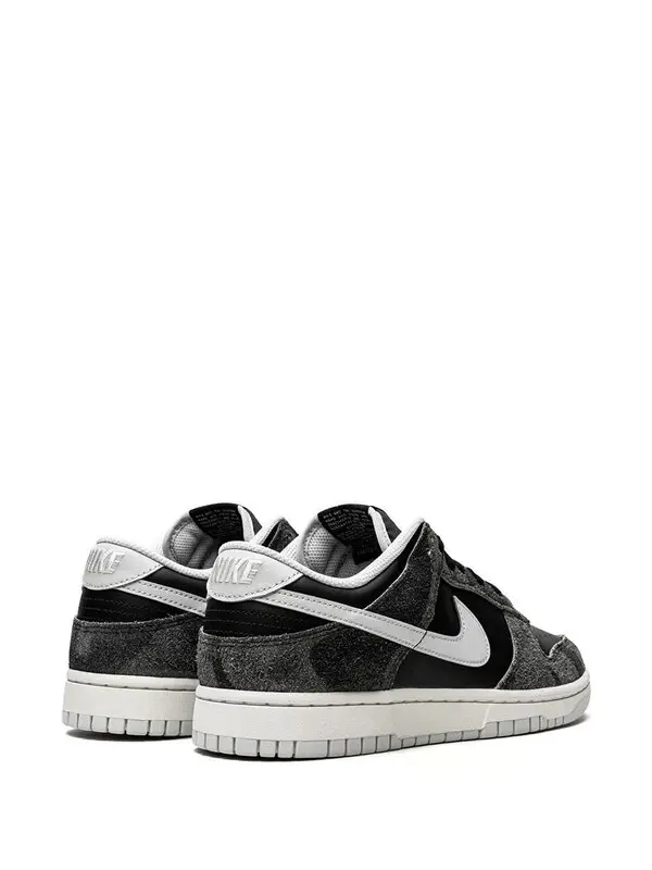 Nike Dunk Low Retro Animal Pack Zebra Sneakers - Black