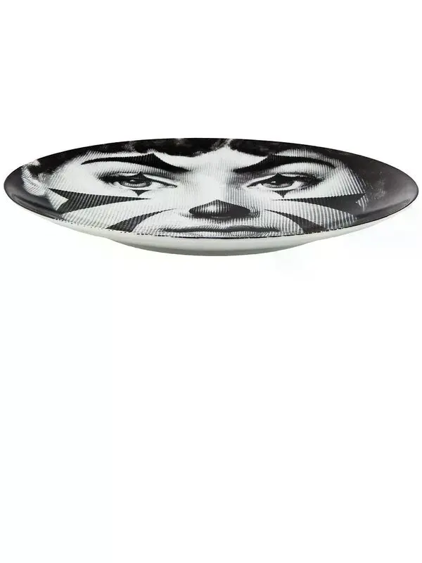 FORNASETTI Plate - Black