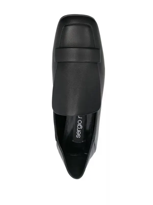 SERGIO ROSSI Sr1 Nappa-leather Loafers