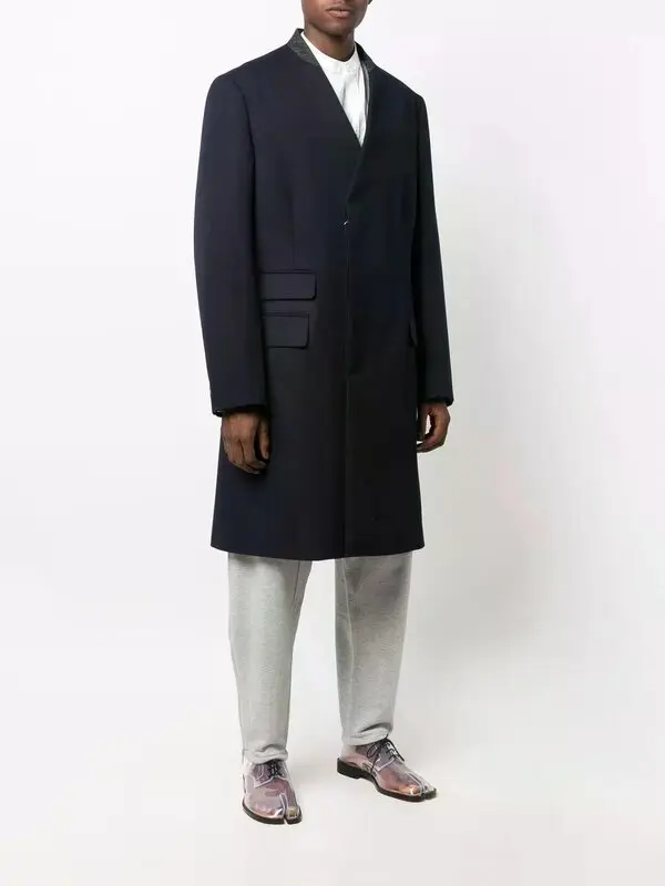 MAISON MARGIELA Mid-length Collarless Coat