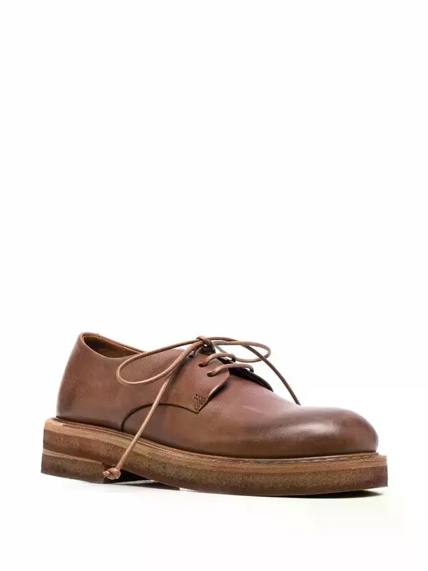 Marsèll Parrucca Leather Derby Shoes - Brown