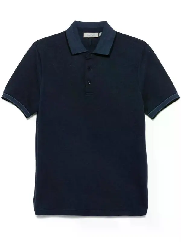 Canali Piqué Polo Shirt