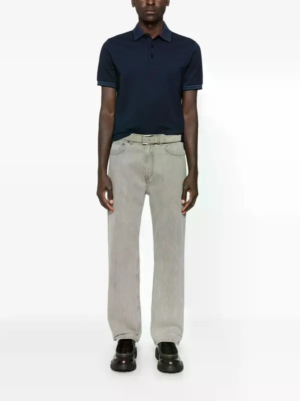 Canali Piqué Polo Shirt