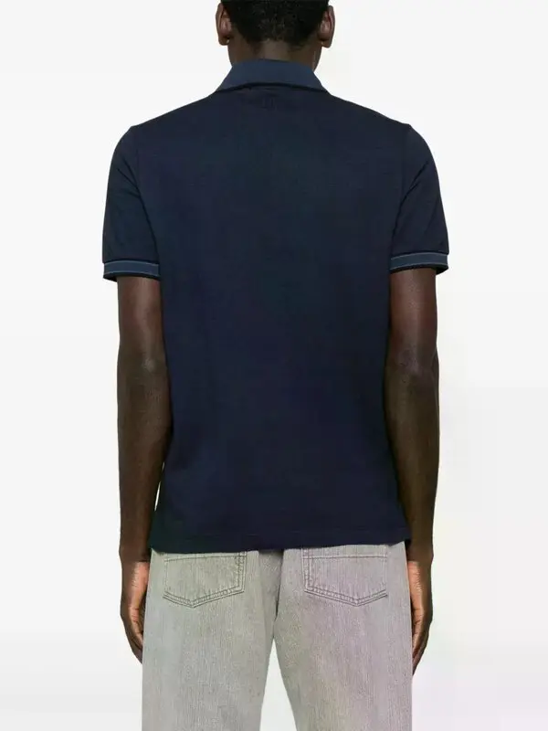 Canali Piqué Polo Shirt