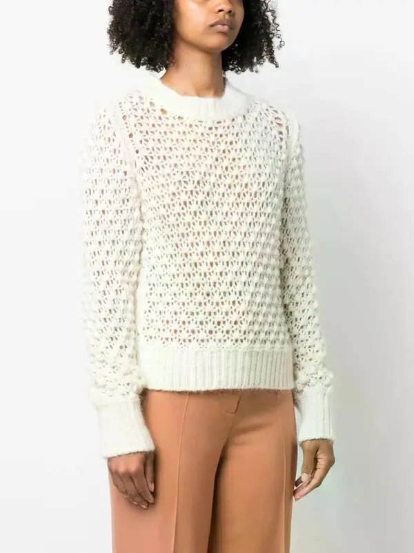 Fabiana Filippi Open Knit Long-sleeve Jumper